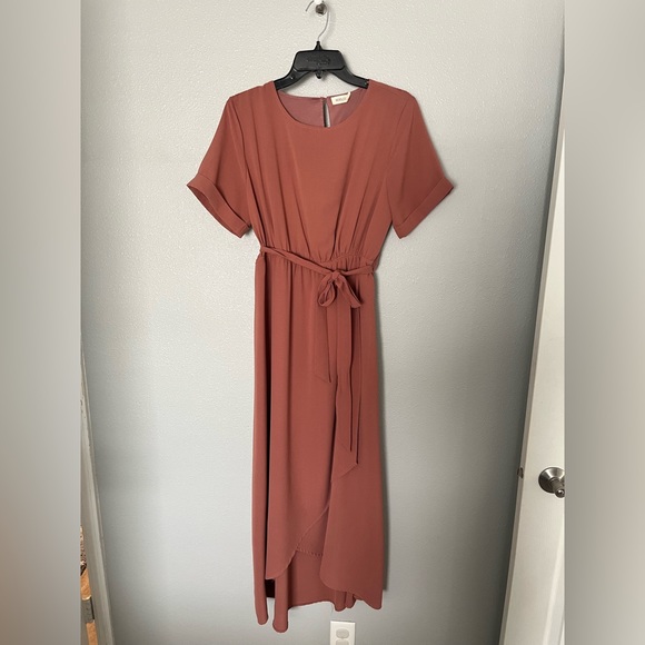Roolee | Dresses | Roolee Bridesmaid Dress Dark Salmon Color | Poshmark